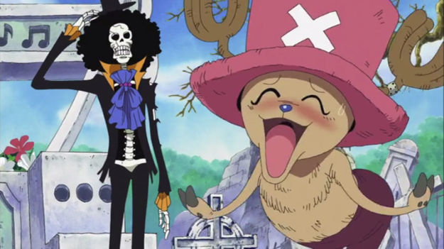 Chopper Happy Dance for Brook by HimeRoseChibiChan on DeviantArt