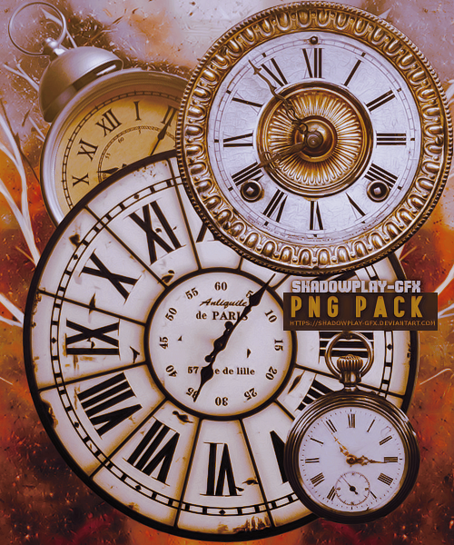 Clock PNG's by shadowplay-gfx on DeviantArt
