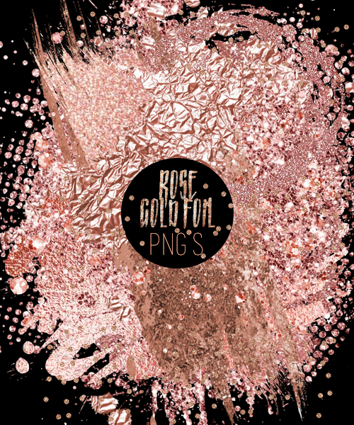 Rose Gold Foil PNG Pack by shadowplay-gfx on DeviantArt