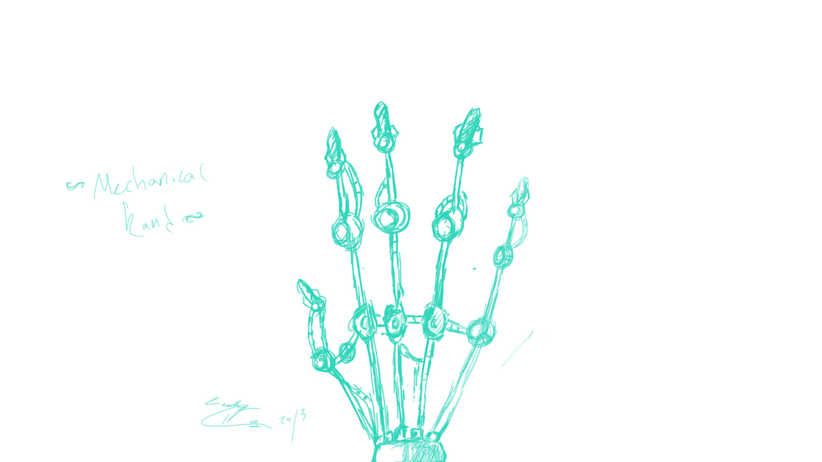 Mechanical Hand by Death5Daughter on DeviantArt