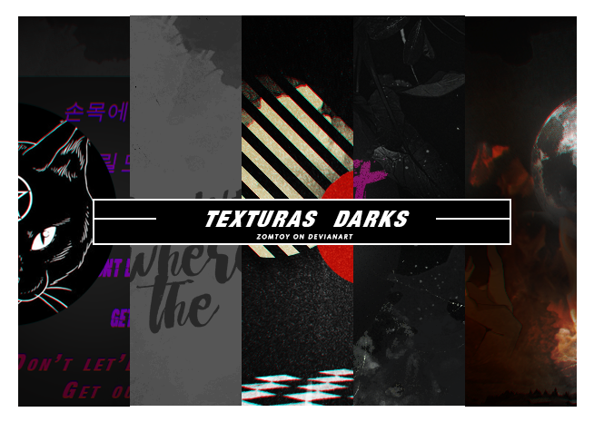 | PACK DE TEXTURAS - DARK (? | by ZomToy on DeviantArt