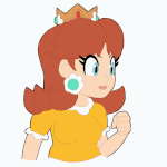Princess Daisy - Hmph! by Retro-Robosan on DeviantArt
