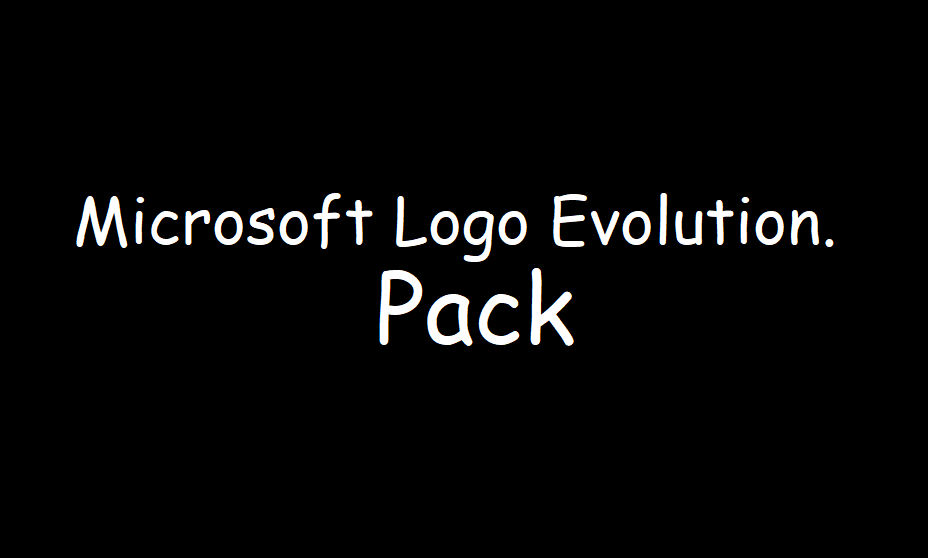 Microsoft Logo Evolution Pack by Oakleynec69 on DeviantArt