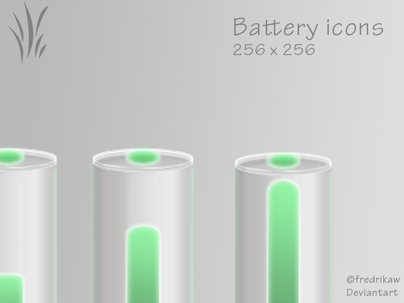 Battery Icons by fredrikaw on DeviantArt