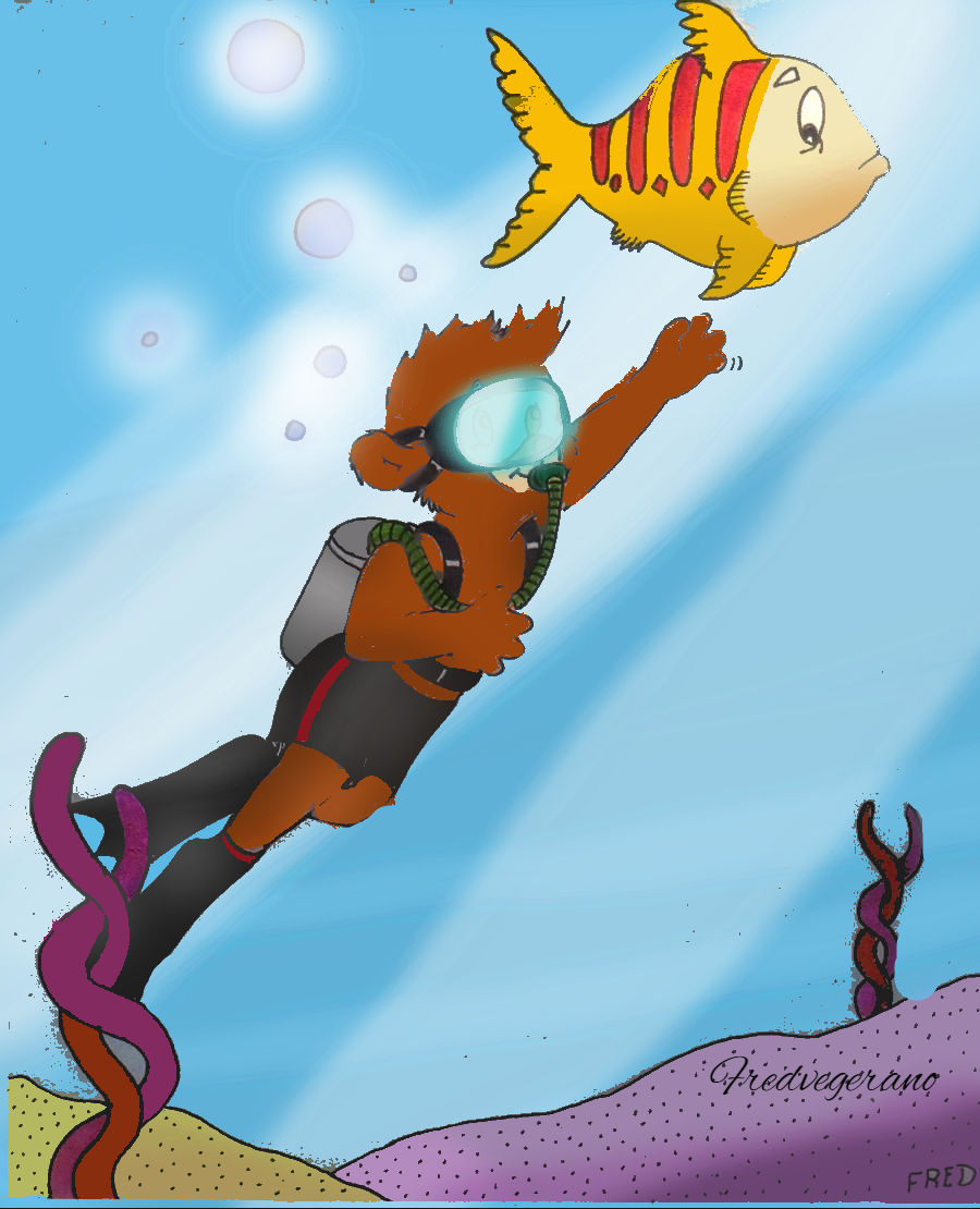 Kit's underwater Adventure. by Starbear39 on DeviantArt