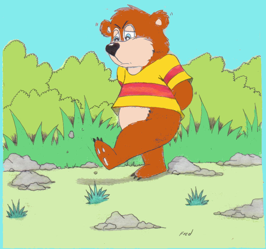 Kissyfur's bad day by Starbear39 on DeviantArt