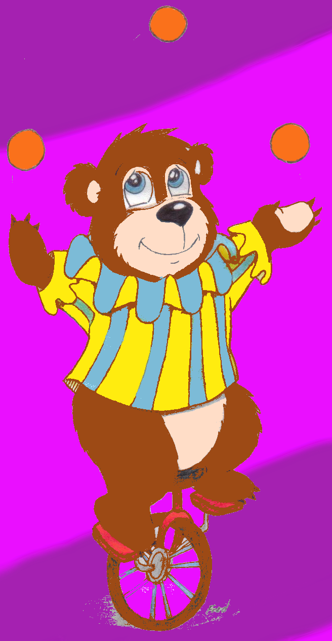 Kissyfur in the circus by Starbear39 on DeviantArt