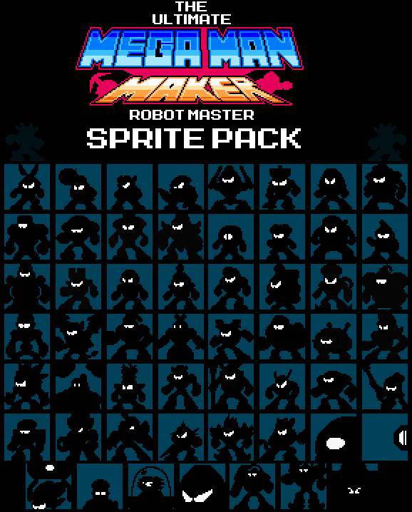 The Ultimate MegaManMaker Robot Master Sprite Pack by MarshadowSlime on DeviantArt