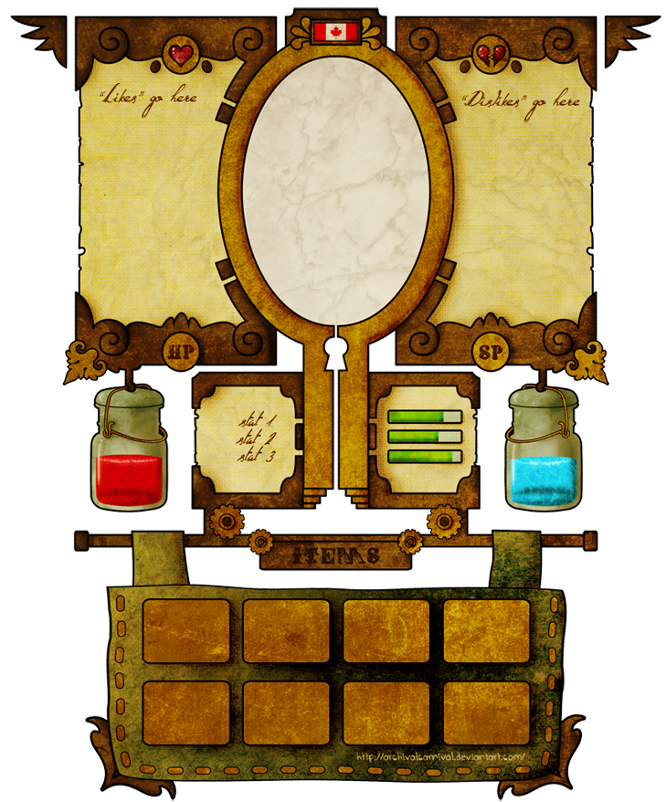 RPG ID - Template by archivalcarnival on DeviantArt