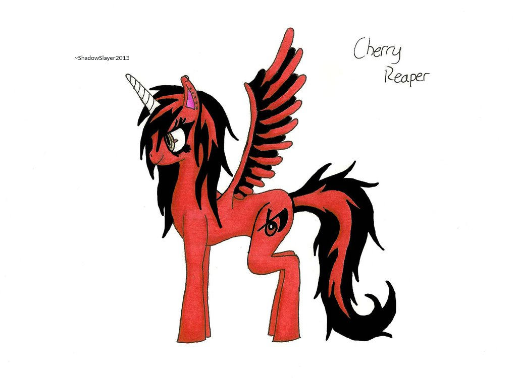 MLP OC Cherry Reaper by ShadowSlayer2013 on DeviantArt