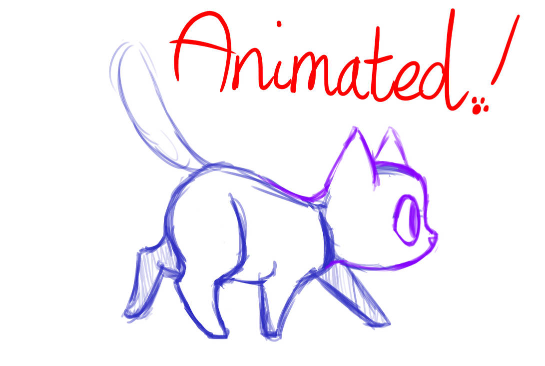 Kitten Walk Cycle by xX-Dreamer-By-Day-Xx on DeviantArt