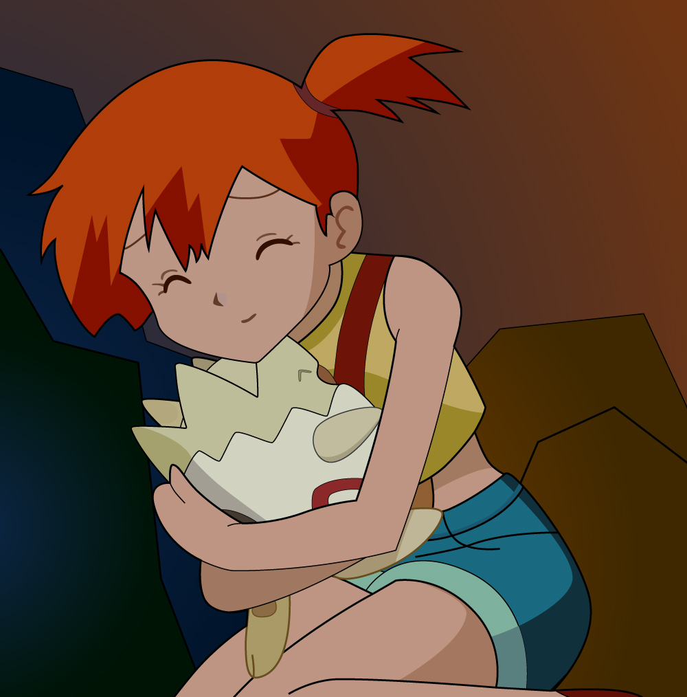 Misty and Togepi Pokemon by FezVrasta on DeviantArt