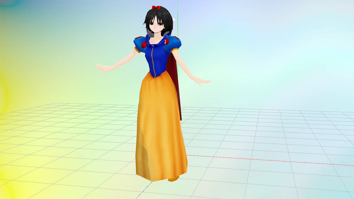 MMD Snow White model download by piegirl333 on DeviantArt