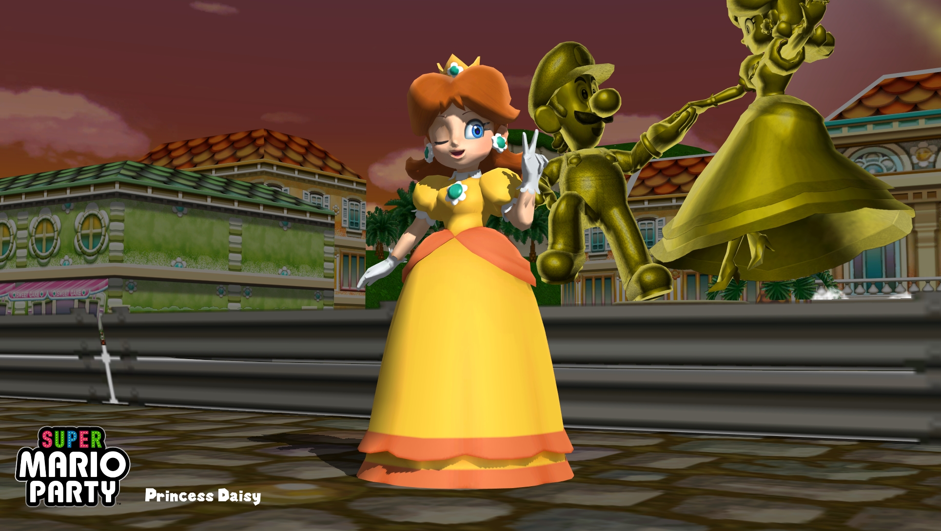 (MMD Model) Princess Daisy (Super Mario Party) DL by Itolobosb on ...
