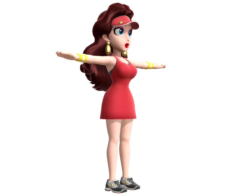 Pauline Mario Tennis Aces 3D Models by Itolobosb on DeviantArt