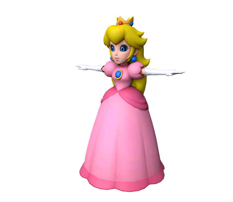 Peach Super Mario Party 3D Models by Itolobosb on DeviantArt