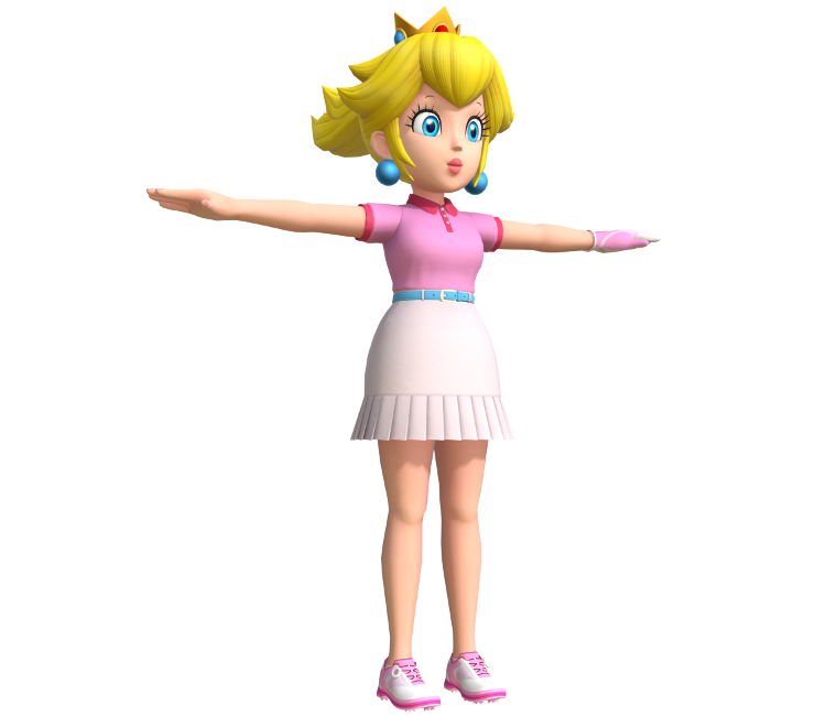 Peach Mario Golf Super Rush 3D Models by Itolobosb on DeviantArt