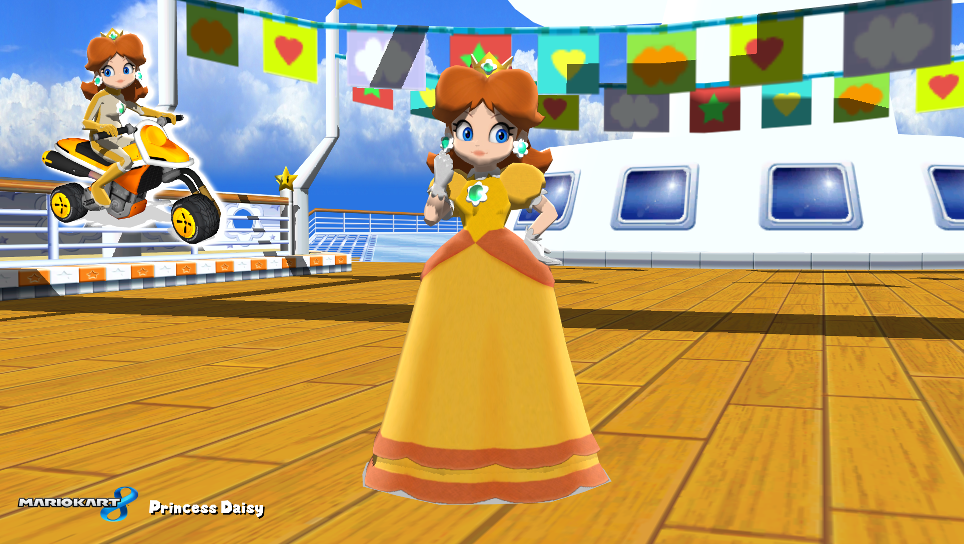 (MMD Model) Princess Daisy (Mario Kart 8) DL by Itolobosb on DeviantArt
