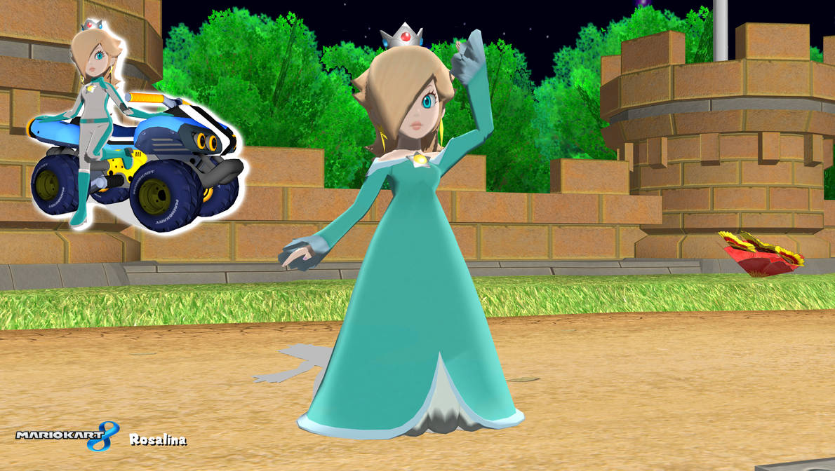 (MMD Model) Rosalina (Mario Kart 8) DL by Itolobosb on DeviantArt
