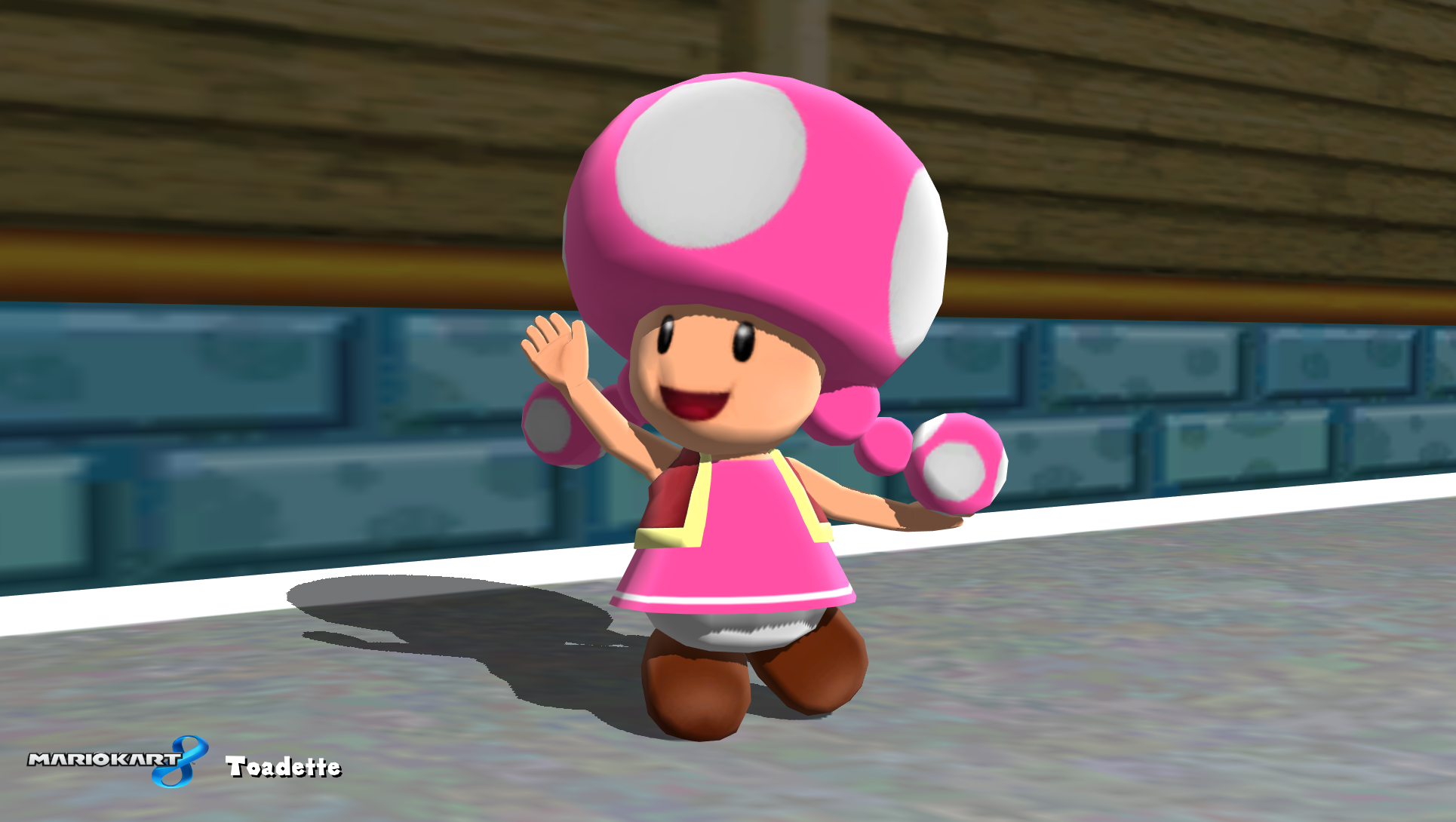 (MMD Model) Toadette (Mario Kart 8) DL by Itolobosb on DeviantArt