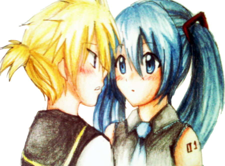 Hatsune Miku X Len Kagamine Part By Xxdarkness Insidexx On Deviantart