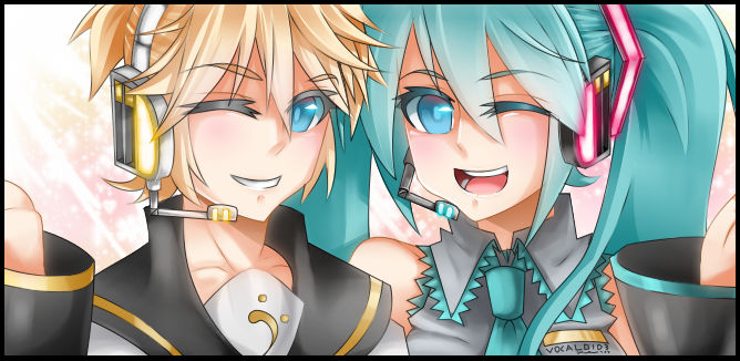 Hatsune Miku X Len Kagamine Part 22 By Xxdarkness Insidexx On Deviantart