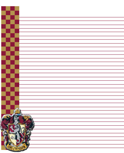 Gryffindor Letter by AliciaRFlowright on DeviantArt