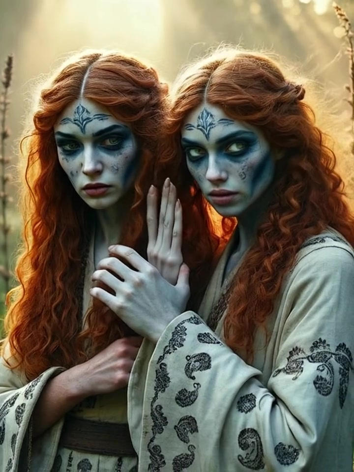 Maharet and Mekare, the Twin witches by TopKnotchMediocrity on DeviantArt