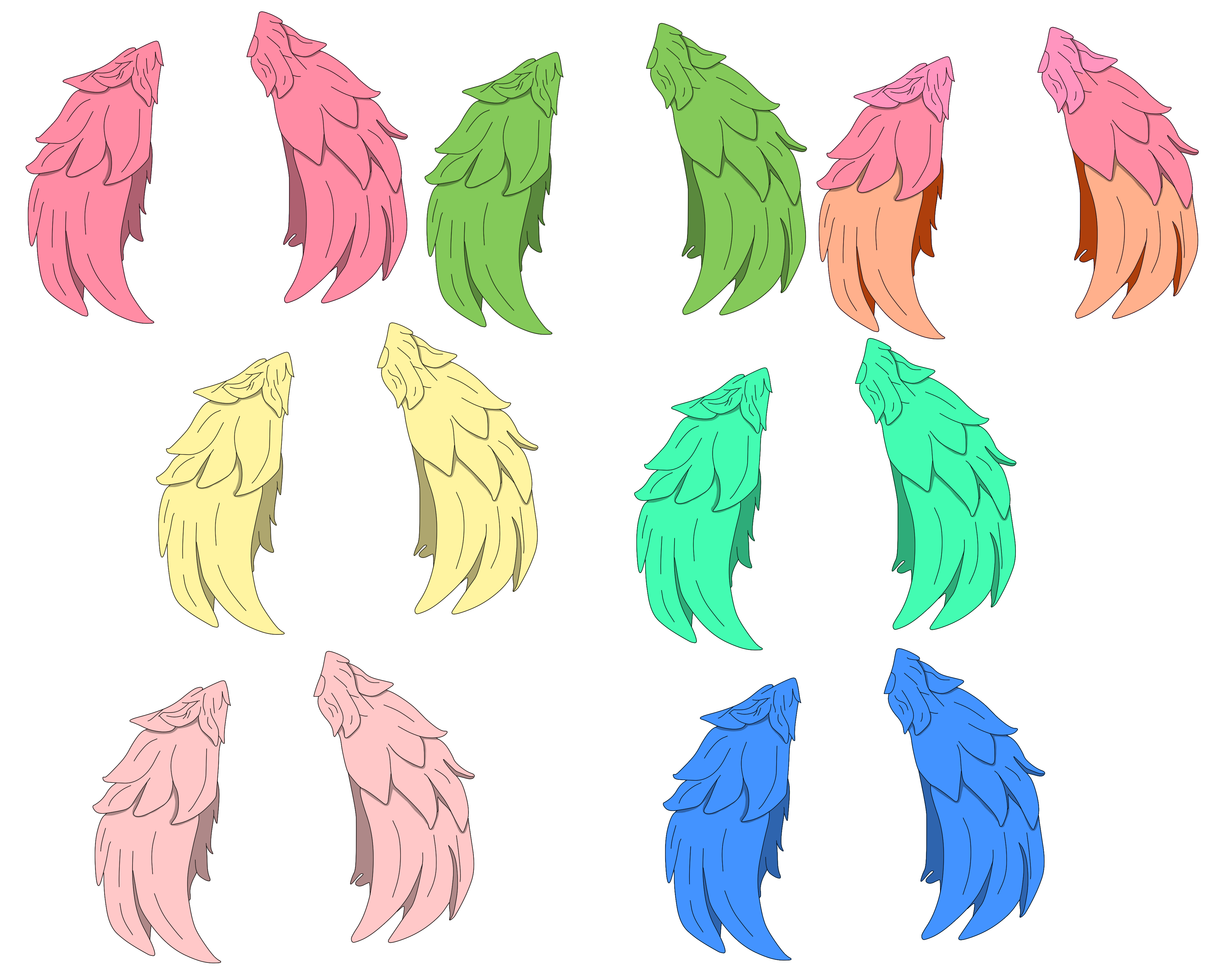 Siren Harpy Wing Props by Sheepy-Drackzahn on DeviantArt