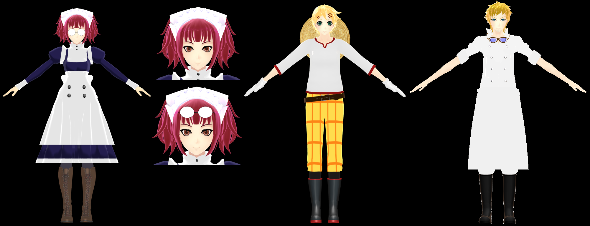 Black Butler MMD Pack by HetaliaAmore on DeviantArt