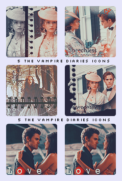 The Vampire Diaries Icon Set by x3Destinyx3 on DeviantArt