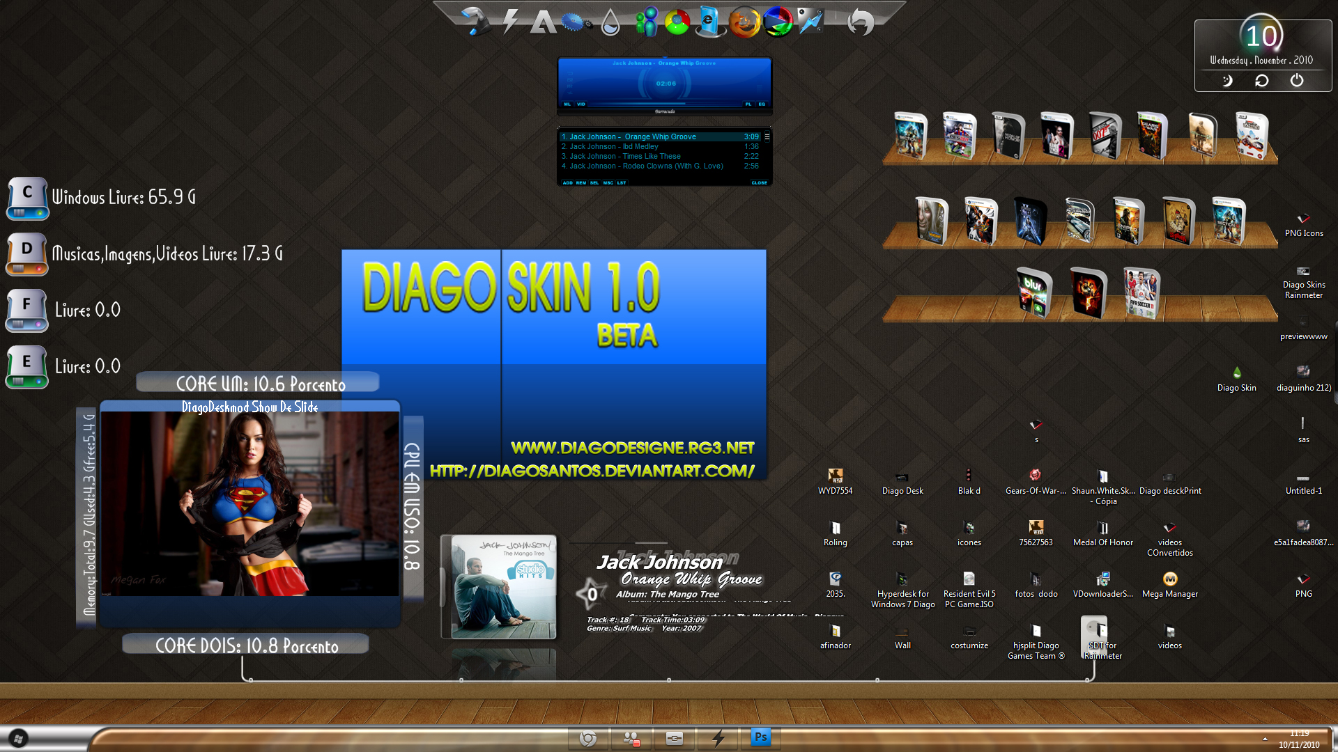 Diago Skin Darck Blue by DiagoSantos on DeviantArt