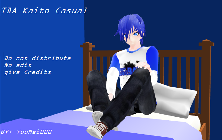 MMD TDA Kaito Casual DL by YuuMei000 on DeviantArt