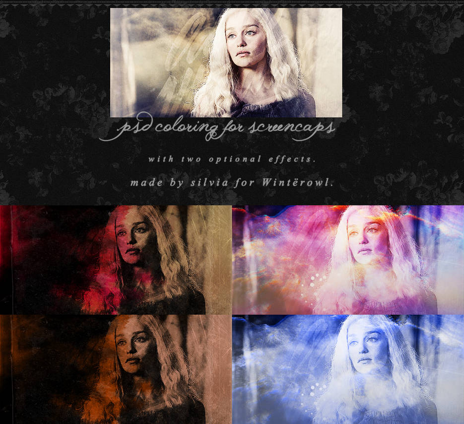Psd coloring, Daenerys Targaryen | Winterowl. by taxitoheaven on DeviantArt