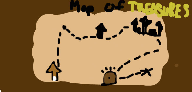 MAP OF TREASURES by bellygolly123 on DeviantArt