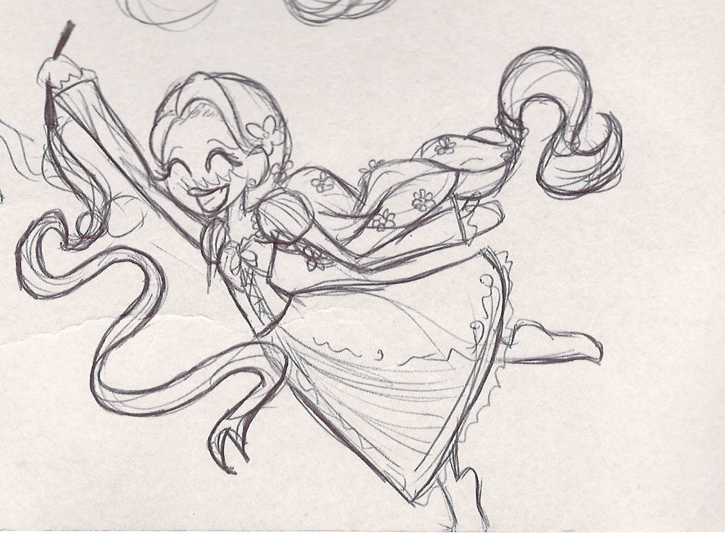 Rapunzel Doodle by xXJinx-StarXx on DeviantArt