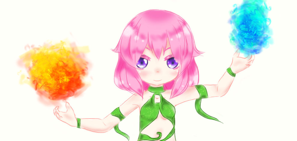 Elemental Chibi by SilentTina on DeviantArt