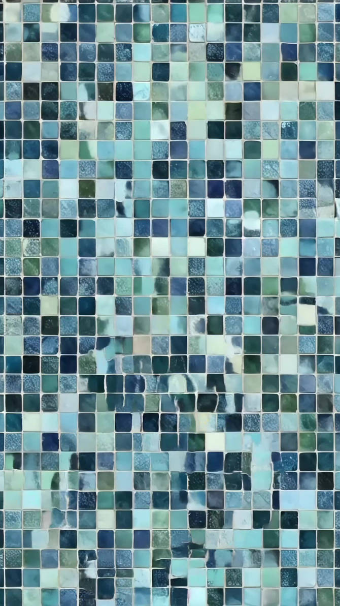 Tiny Square Tiles In Various Shades Of Blue by EntertainTime on DeviantArt