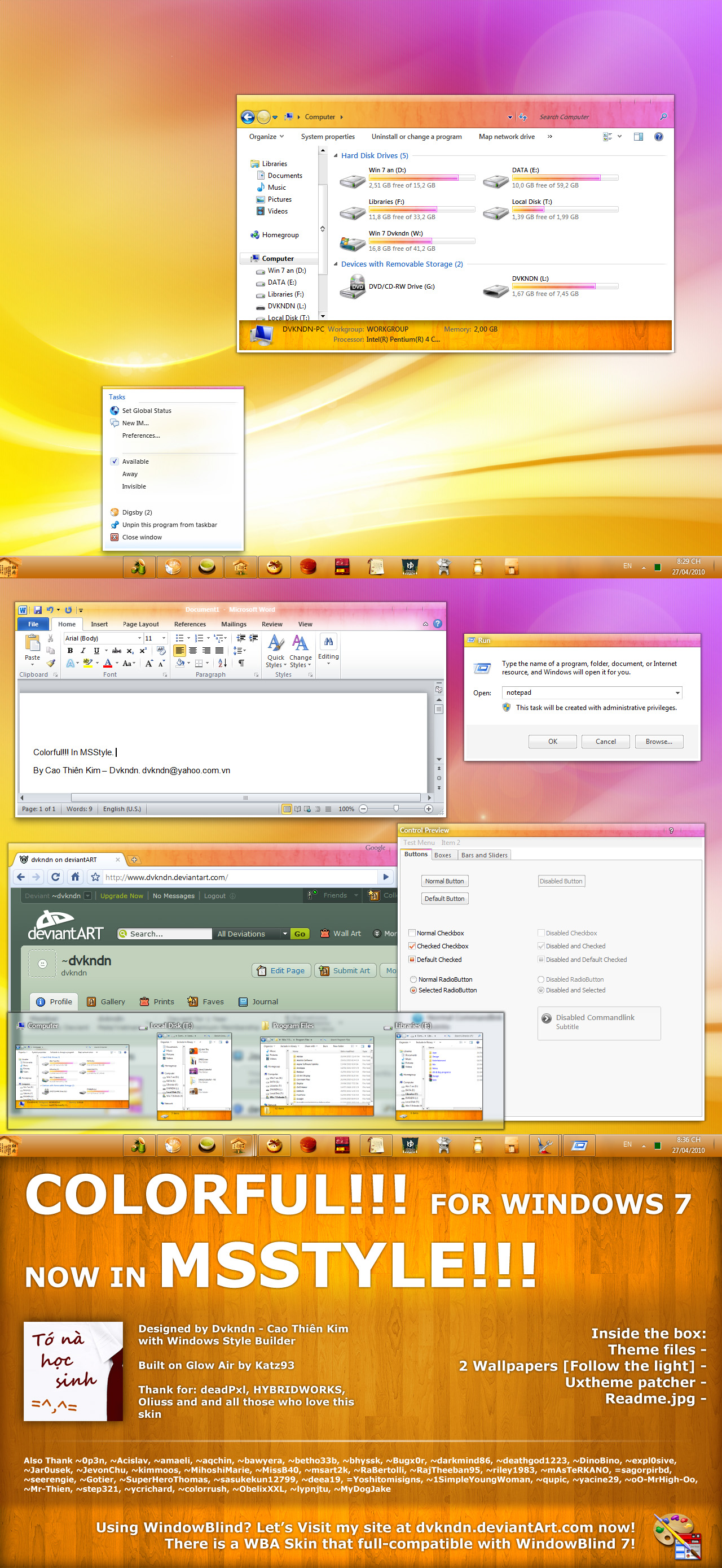 Colorful. now in MSStyle by dvkndn on DeviantArt