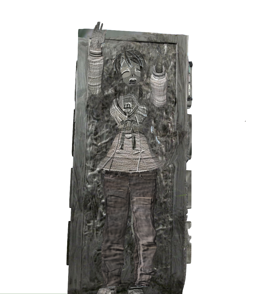 mikuru in carbonite by willartmaster on DeviantArt