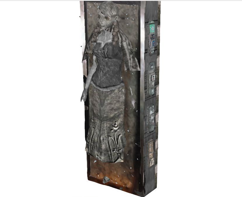 princess ann encased in carbonite by willartmaster on DeviantArt