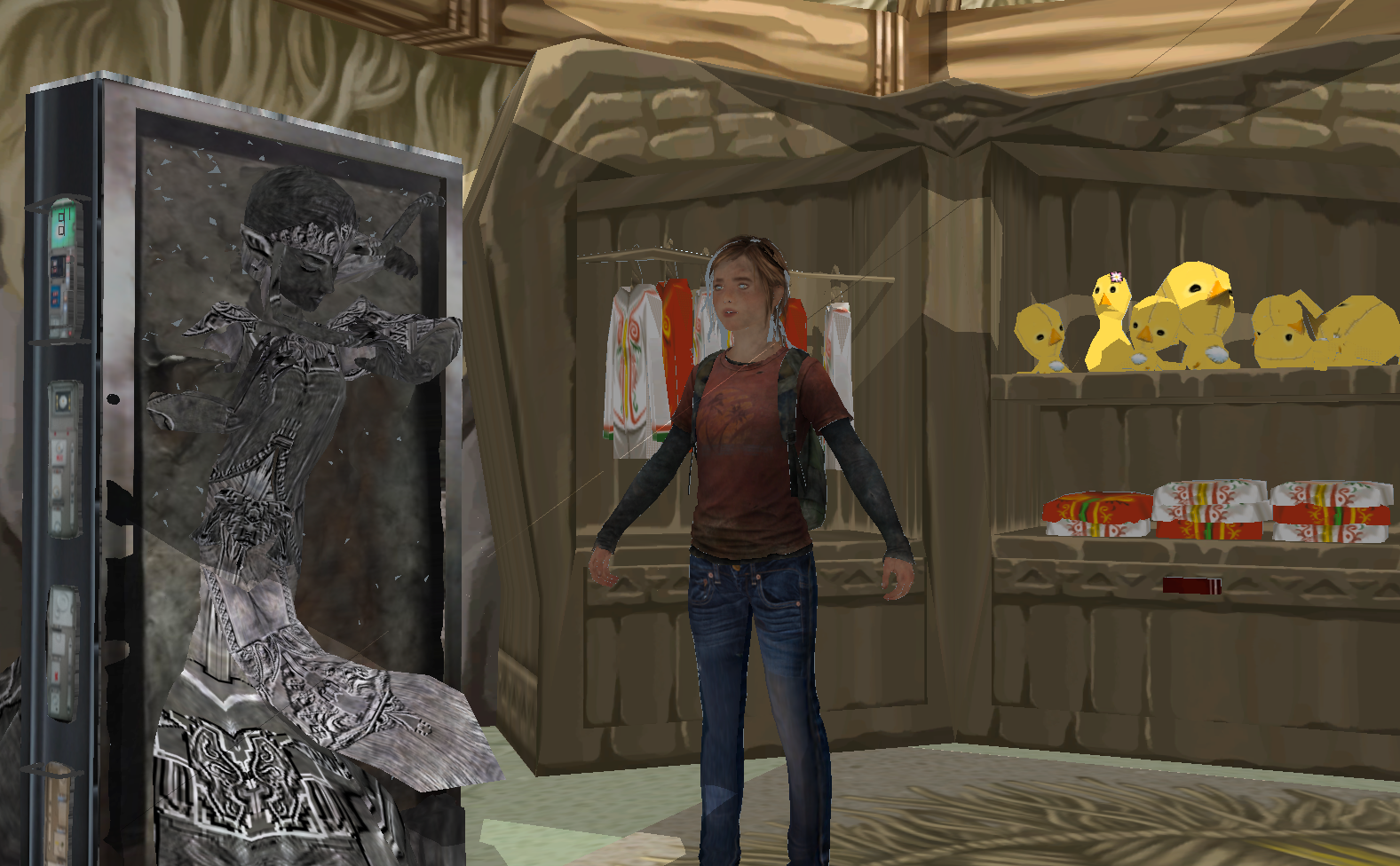 princess zelda and shes frozen in carbonite by willartmaster on DeviantArt