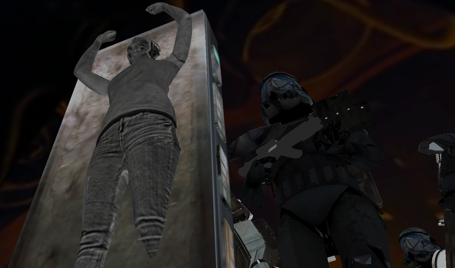 sarah in carbonite by willartmaster on DeviantArt