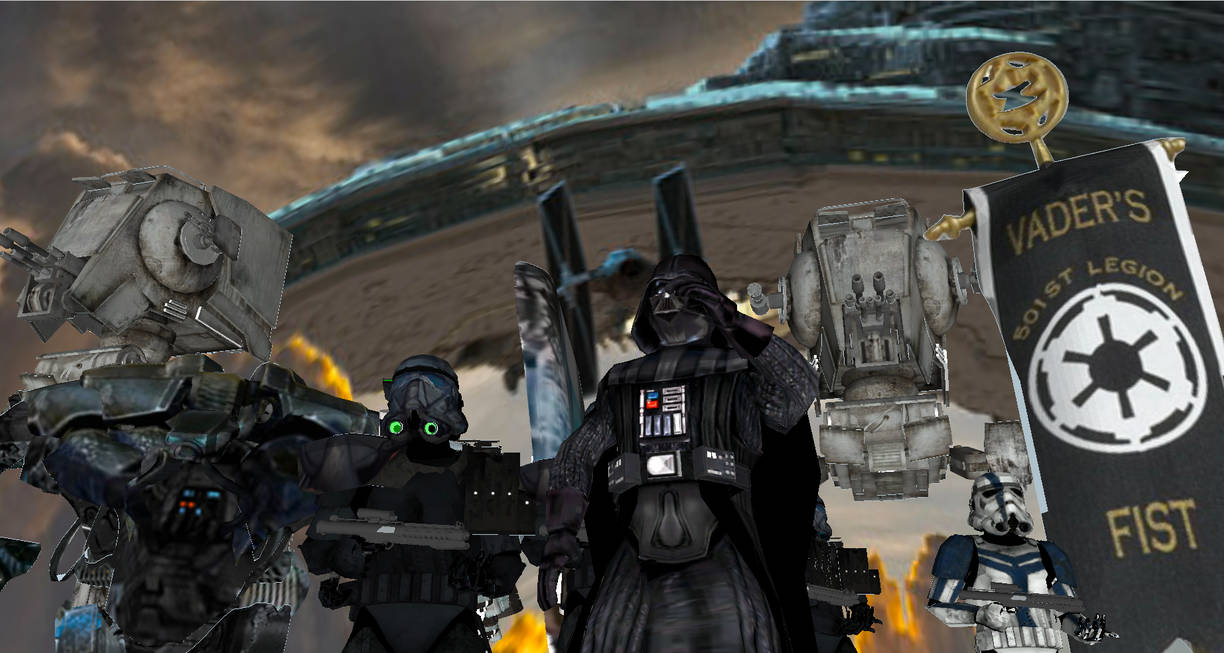 darth vader comands his death troops vader march by willartmaster on ...