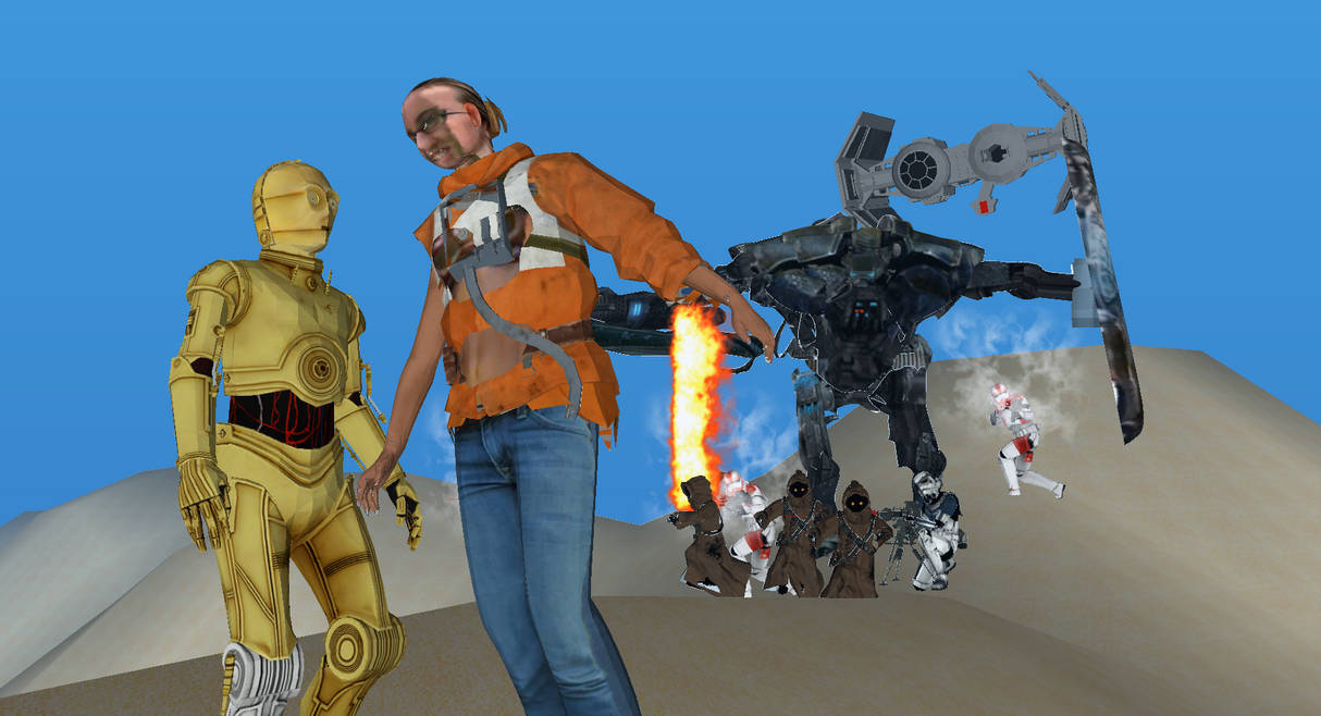 paige the rebel in blue jeans we got truble c3po by willartmaster on ...