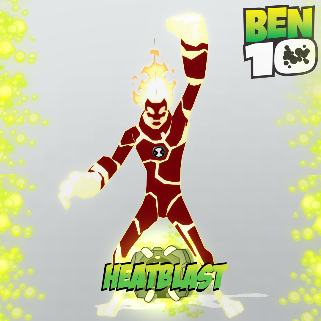 MMD Heatblast - Ben 10 : Protector Of Earth by lupalah on DeviantArt