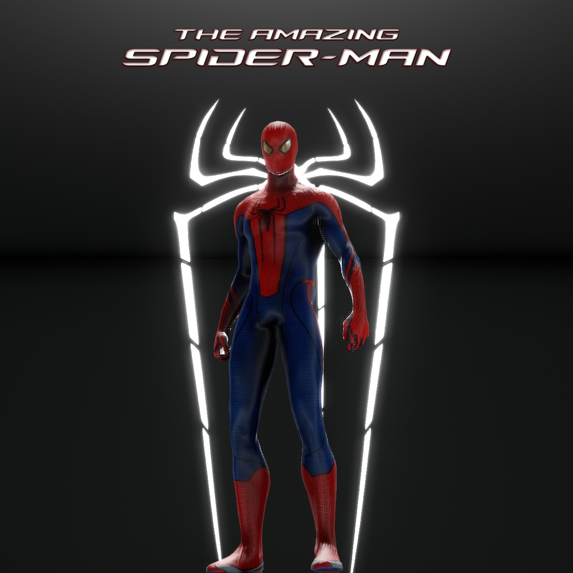 MMD Spider-Man (Amazing Suit) + DL by lupalah on DeviantArt