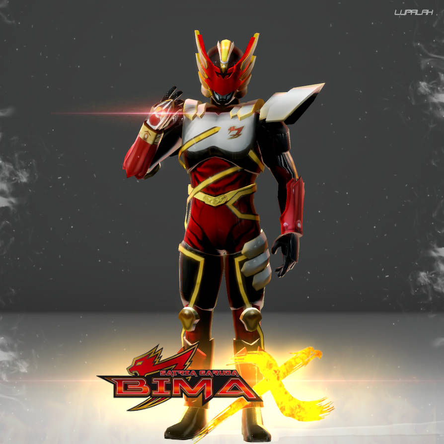 MMD Bima-X (Flame Mode) + DL by lupalah on DeviantArt