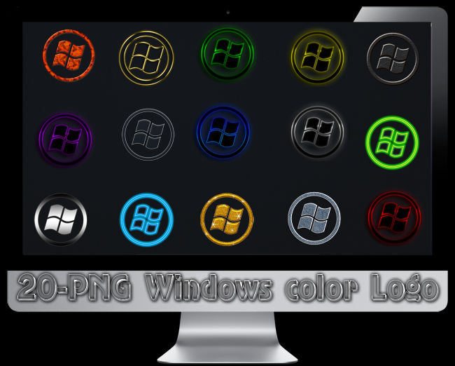 20 Windows logo Kolor PNG Icon by kubines on DeviantArt