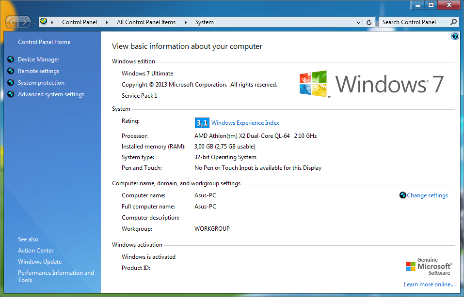 System Properties by Robi450 on DeviantArt
